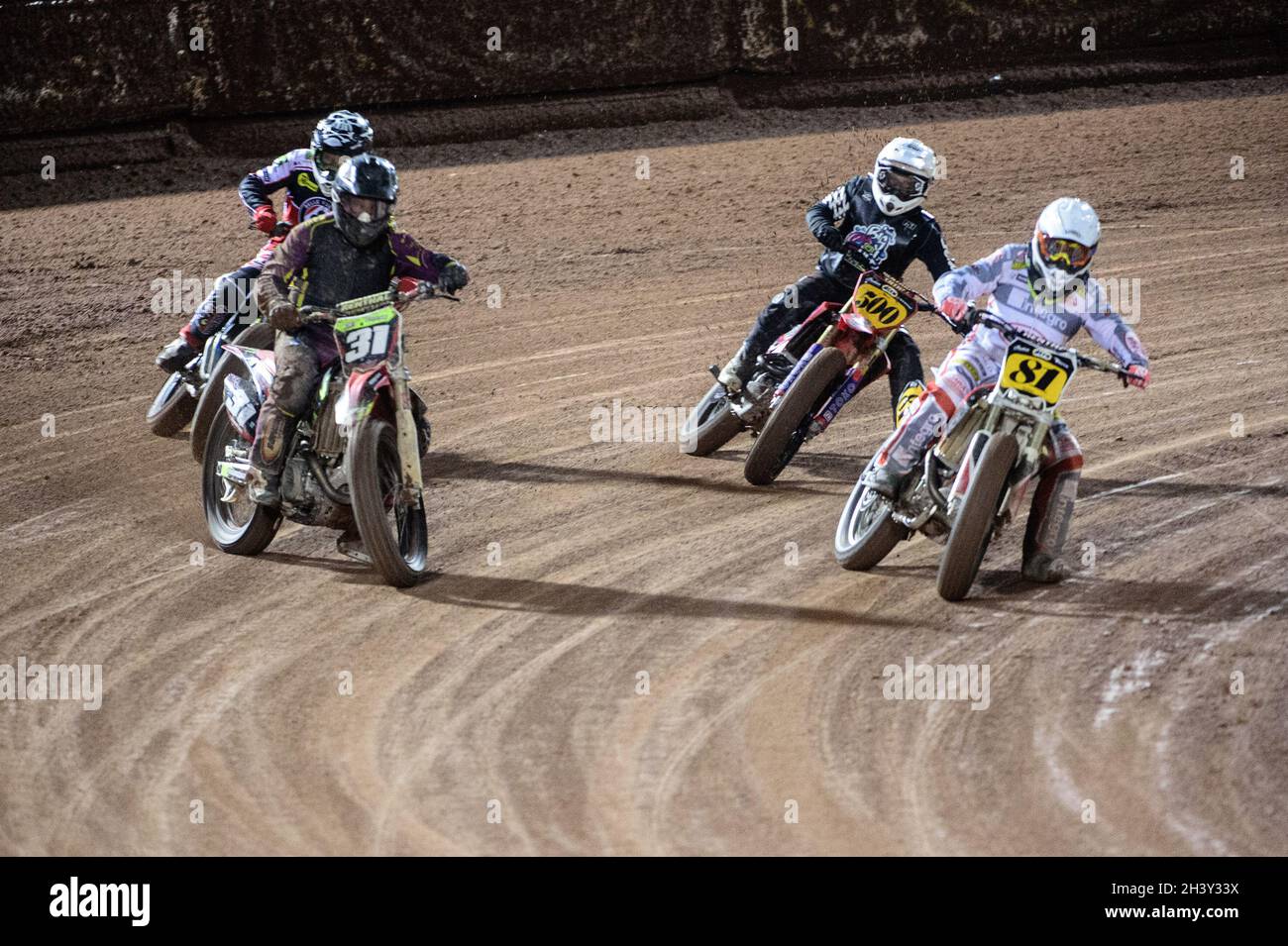 MANCHESTER, UK. OCT 30TH Paul Cooper (31) gets out of shape outside ...