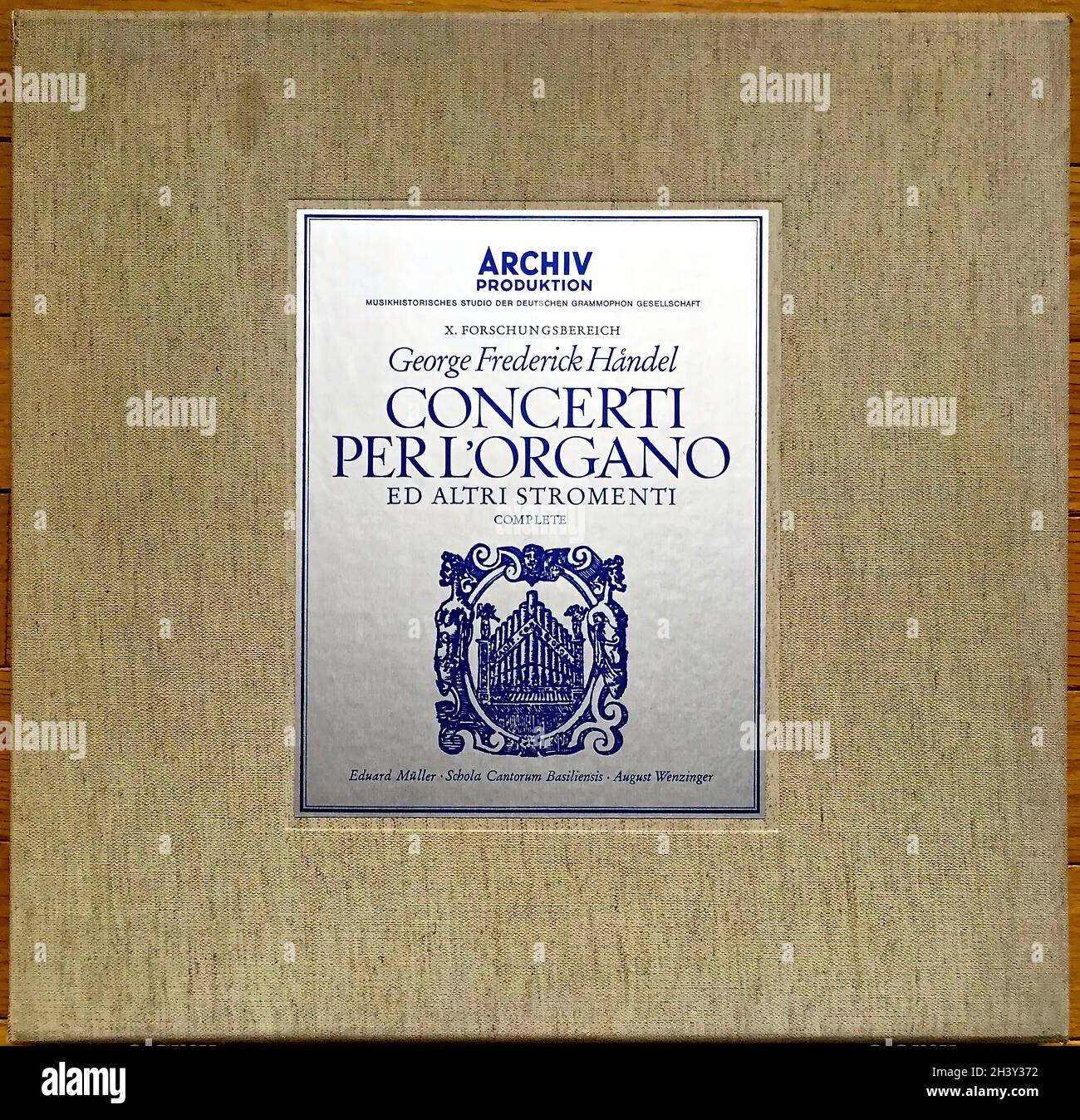 Handel Concerti for Organ - MuÌˆller Wenzinger DG Archiv - Classical ...
