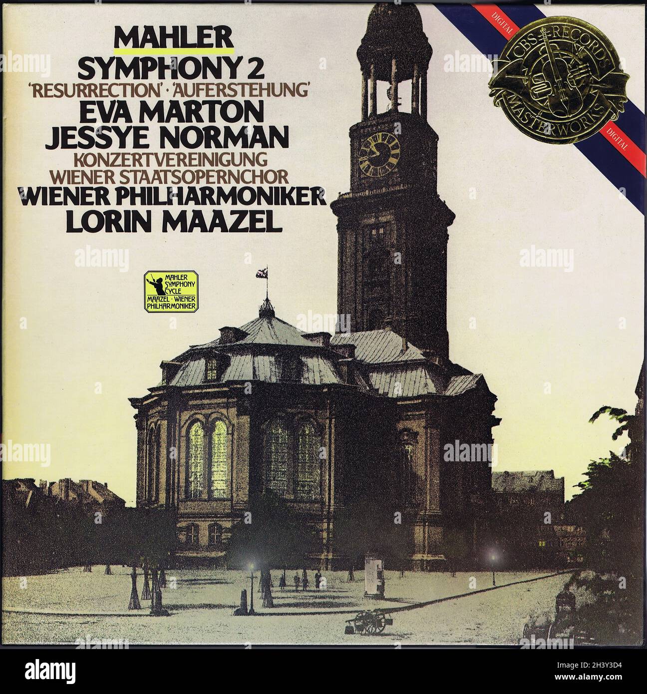 Mahler Symphony 2 - Maazel VPO CBS Masterworks - Classical Music ...