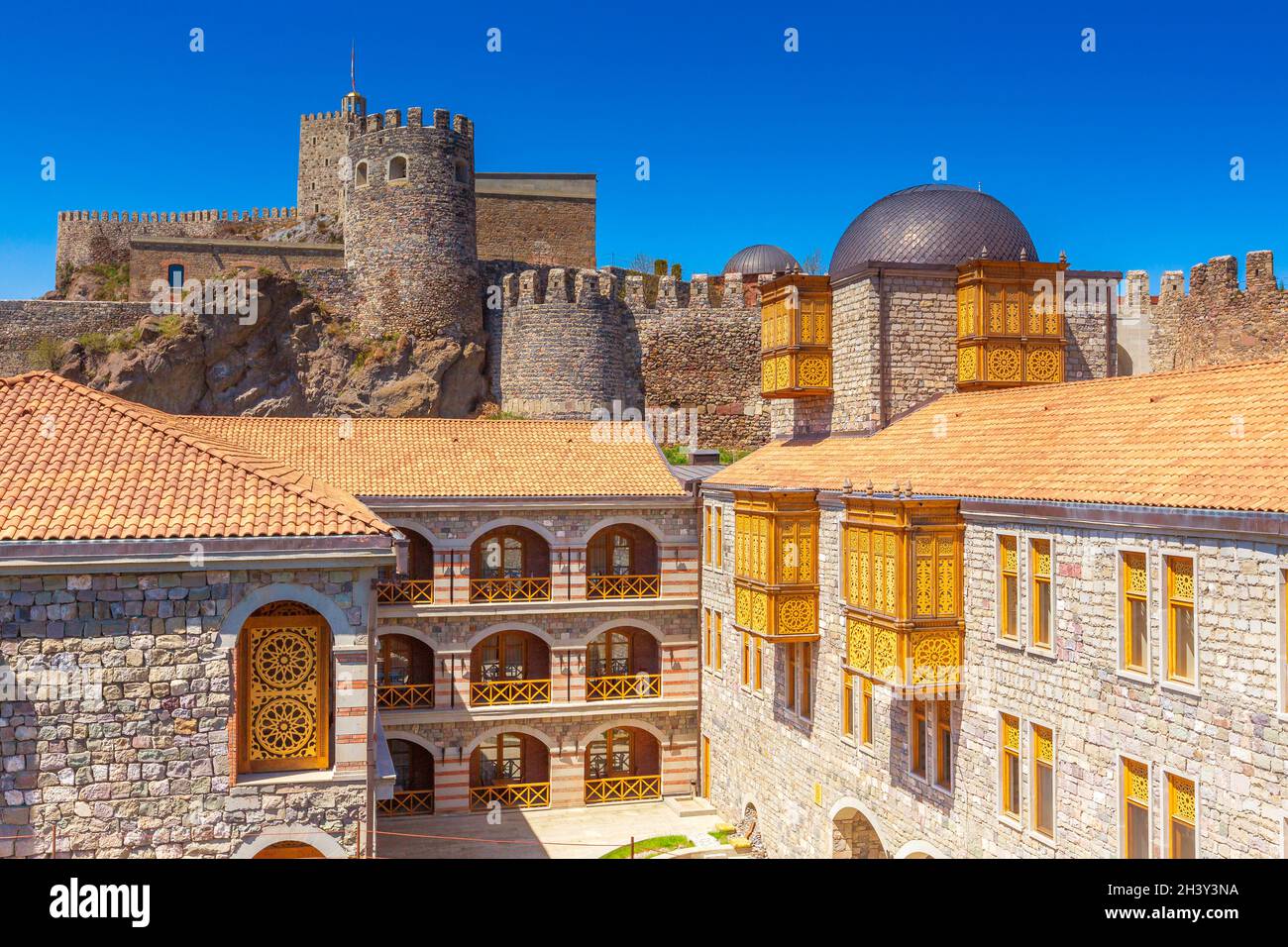 Famous fortress Rabat in Akhaltsikhe, Georgia Stock Photo - Alamy