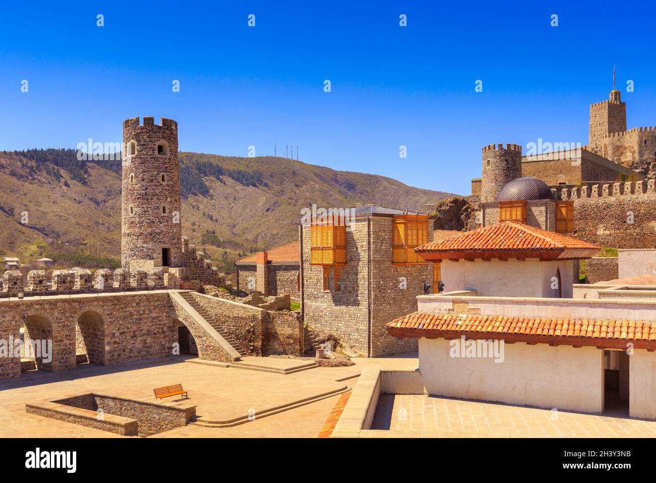 Famous fortress Rabat in Akhaltsikhe, Georgia Stock Photo - Alamy