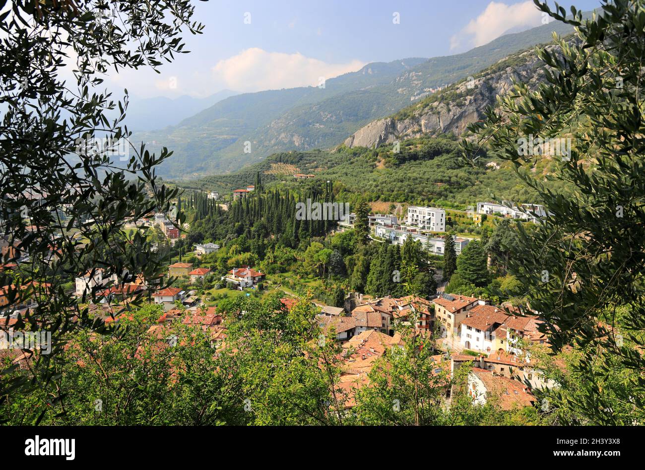 Arco near the Lake Garda. Trentino, northern Italy, Europe Stock Photo ...