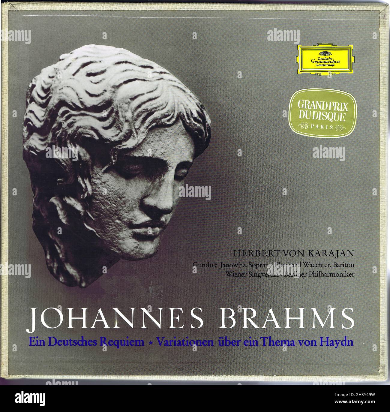 Brahms Ein Deutsches Requiem Haydn Variations - Karajan DGG - Classical ...