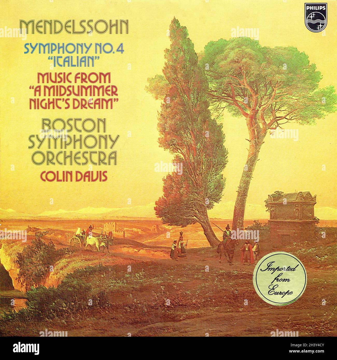 Mendelssohn Symphony 4 â€¢ Midsummer Night's Dream - Davis BSO Philips ...
