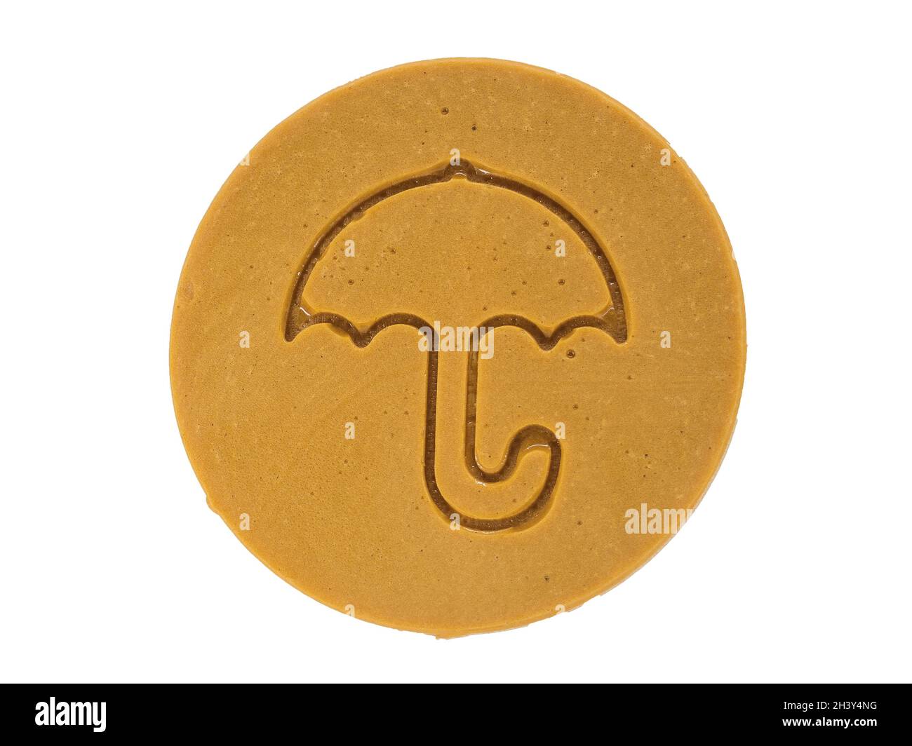 A collection of genuine South Korean honeycomb toffee (Dalgona candy ...