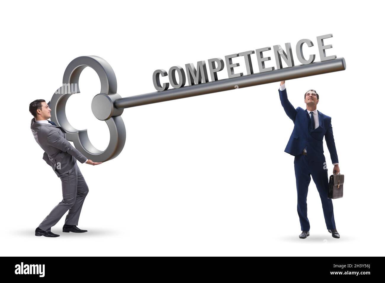 Experience and competence concept with key Stock Photo - Alamy
