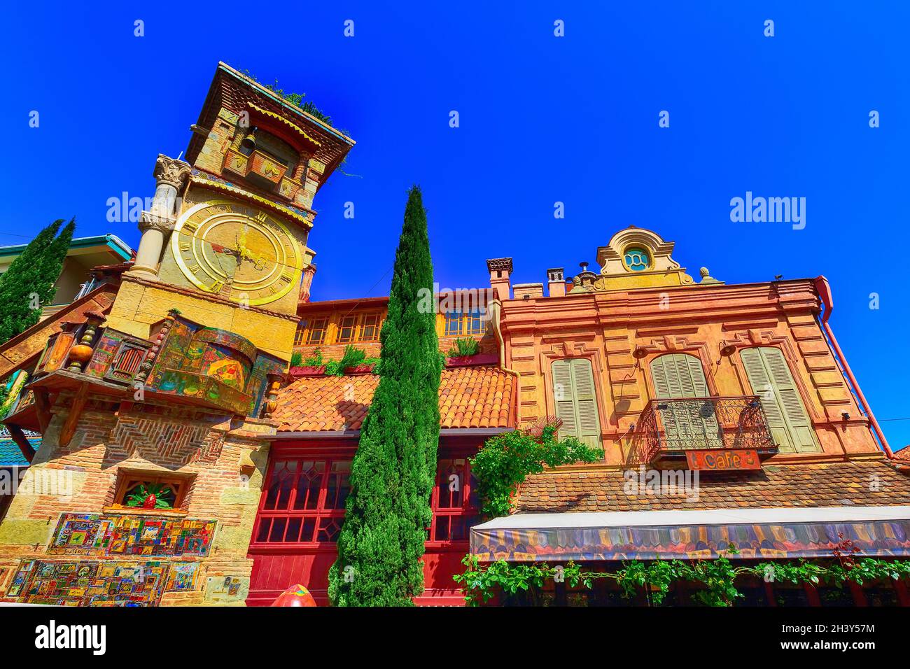 The clock tower tbilisi hi-res stock photography and images - Alamy