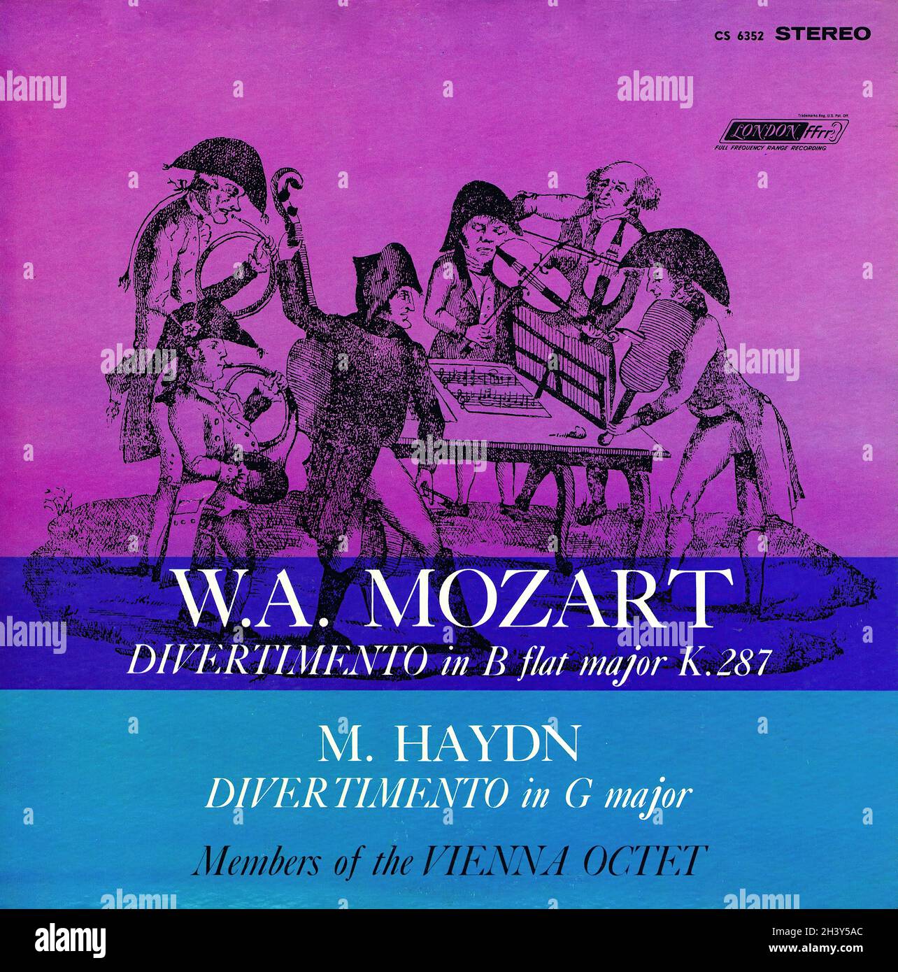 Mozart Divertimento 287 Haydn Divertimento in G - Vienna Octet London ...