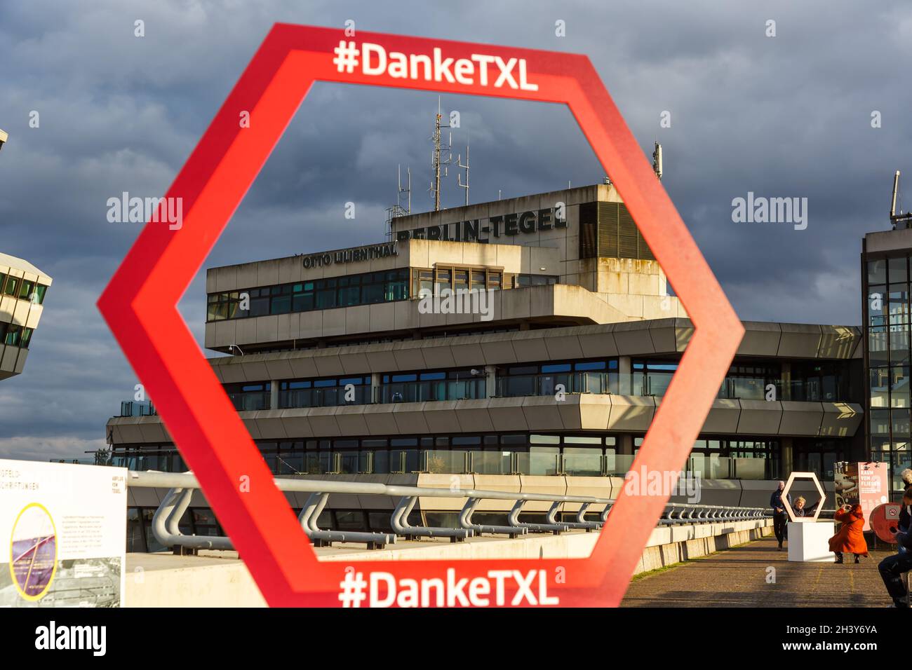 Berlin Tegel TXL Airport Terminal in Germany Stock Photo - Alamy