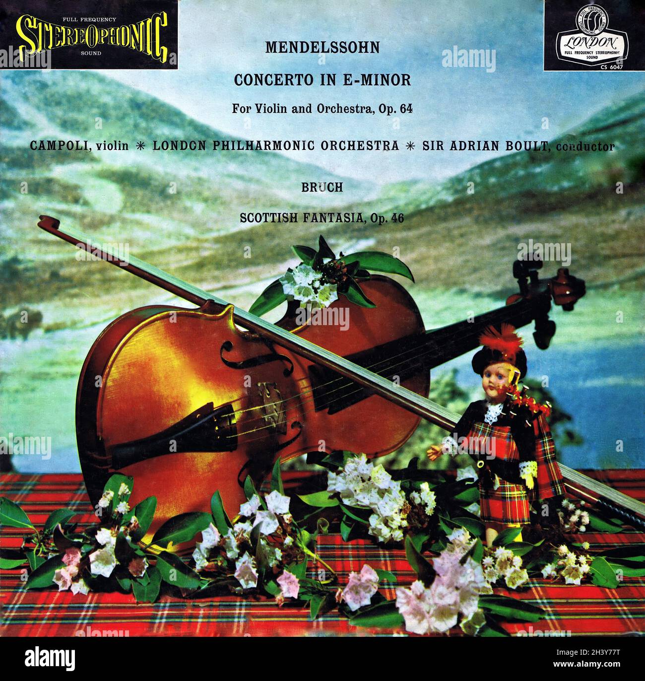 Mendelssohn Violin Concerto Bruch Scottish Fantasy - Campoli Boult ...