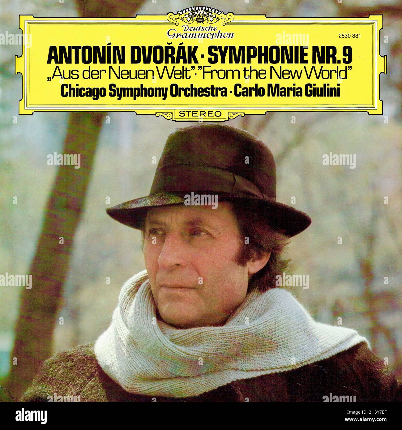 Dvorak Symphony 9 - Giulini CSO DGG 1 - Classical Music Vintage Vinyl Record Stock Photo - Alamy