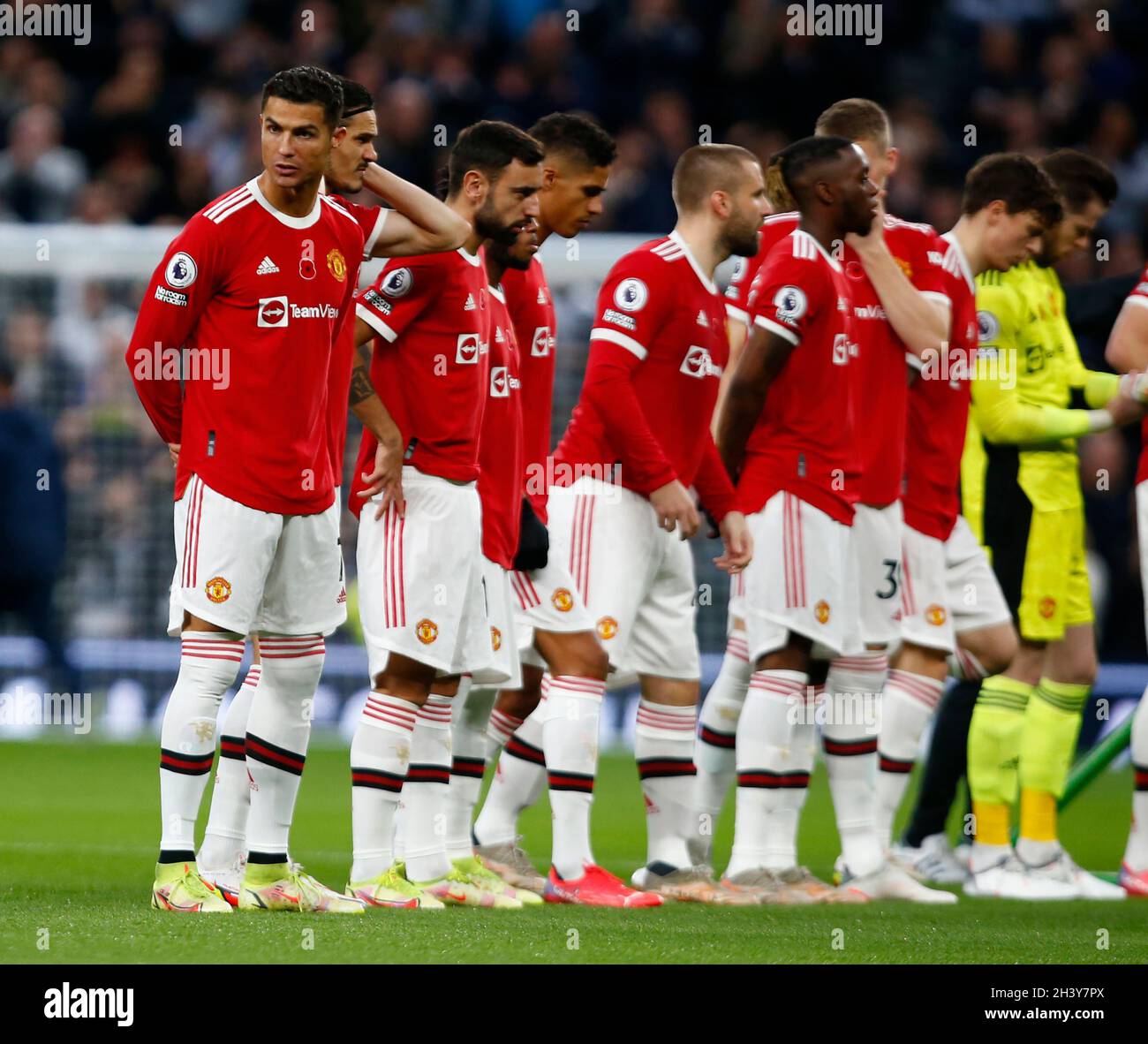 London, England - OCTOBER 30: Manchester United's Cristiano Ronaldo ...