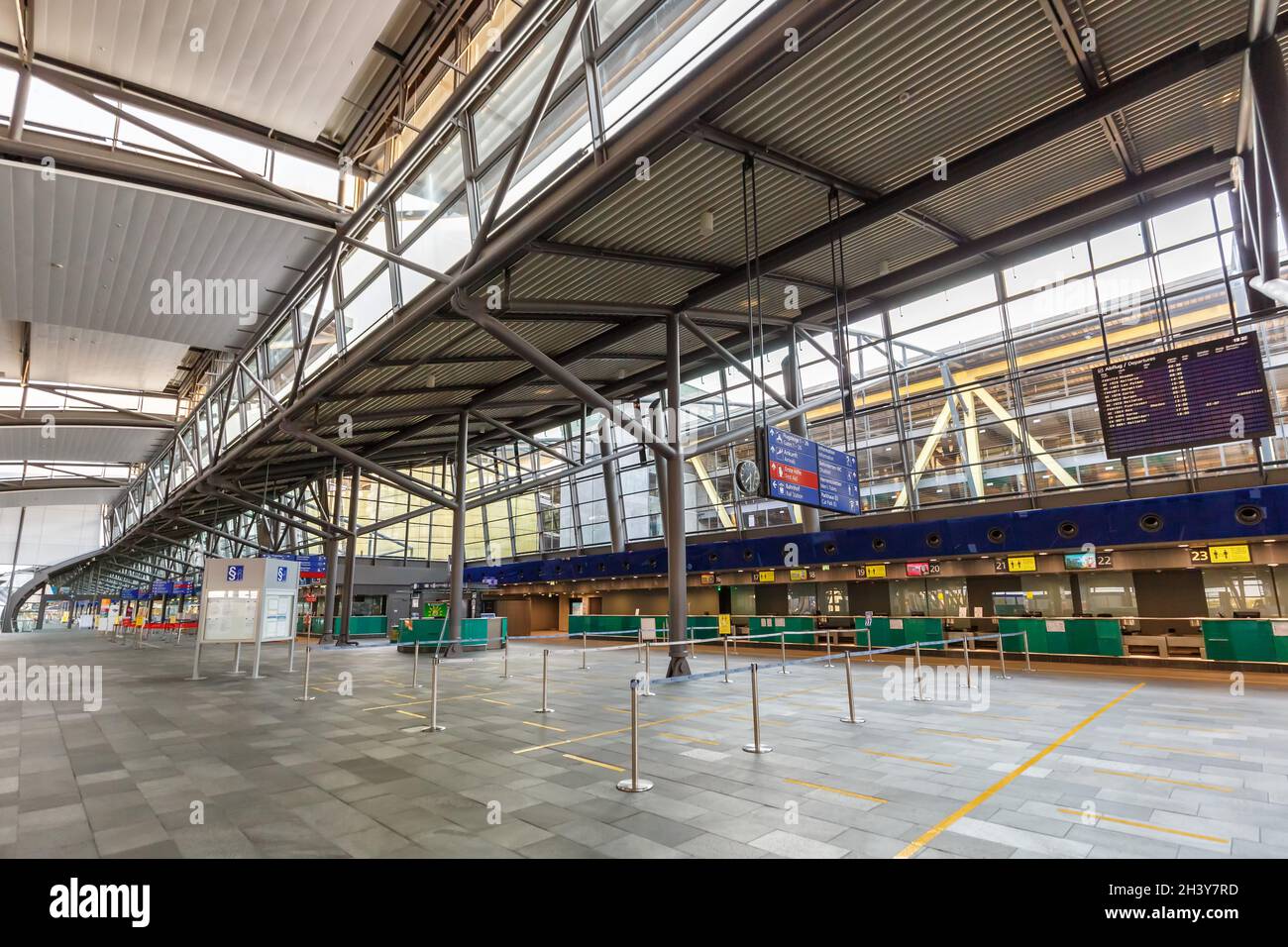 Terminal Leipzig Halle LEJ Airport in Germany Stock Photo - Alamy