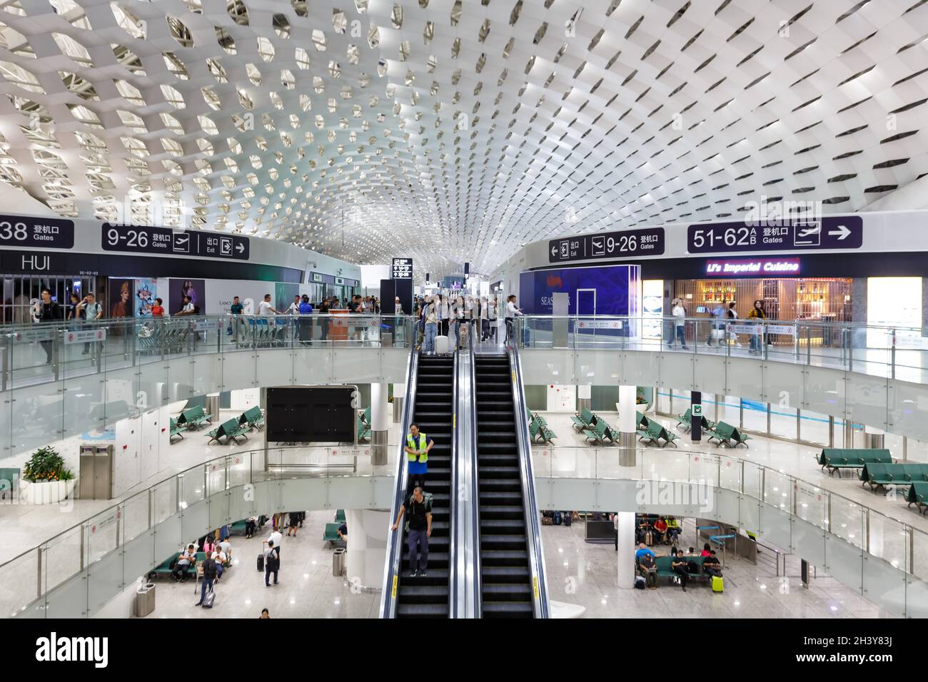 Shenzhen Airport Terminal in China Stock Photo - Alamy