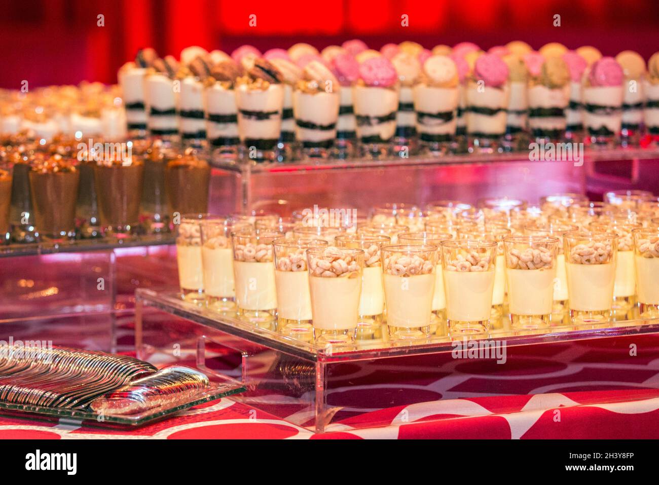 A dessert buffet at an event Stock Photo - Alamy