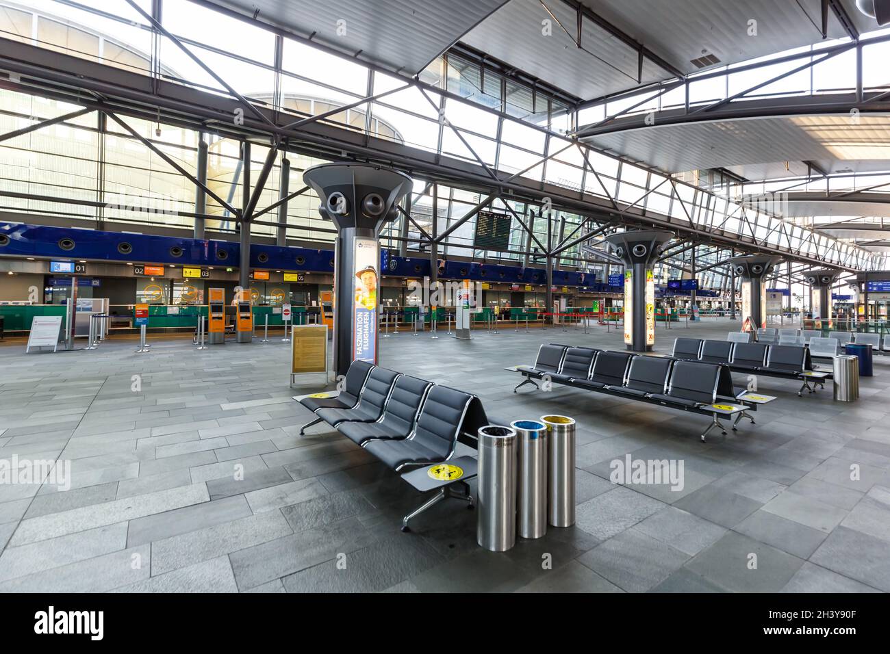 Terminal Leipzig Halle LEJ Airport in Germany Stock Photo - Alamy