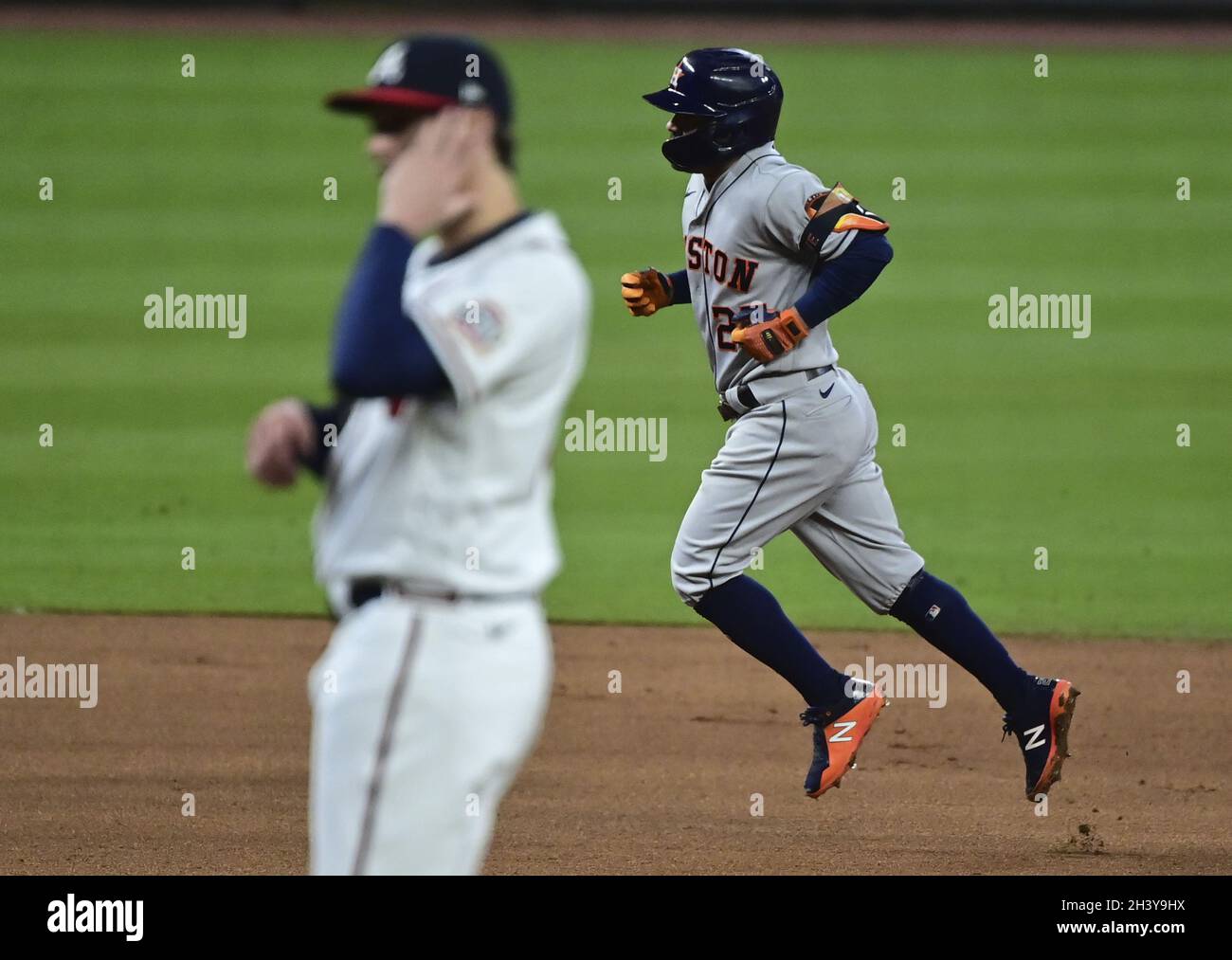 David wright world series home run hi-res stock photography and images ...