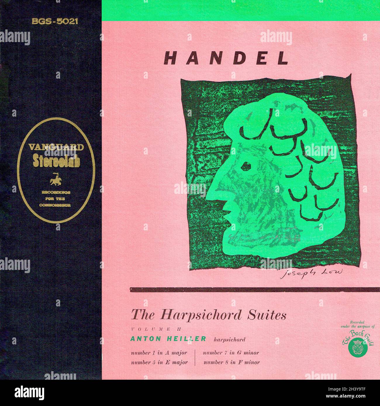 Handel The Harpsichord Suites â€¢ Nos 1, 5, 7, and 8 - Heiller Vaguard ...