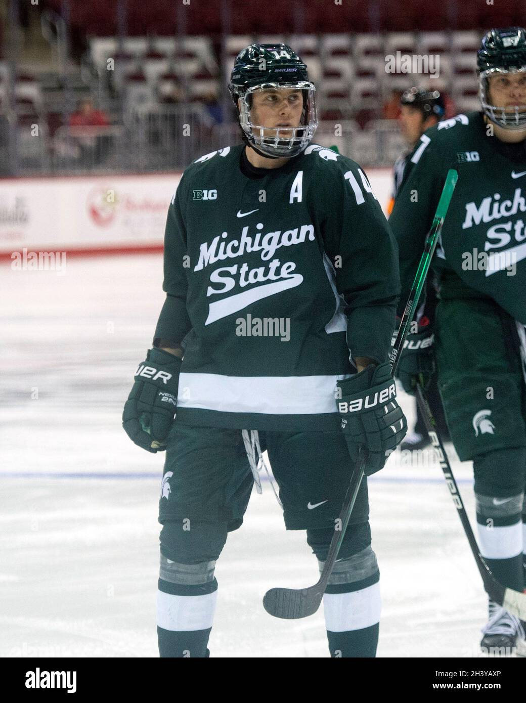 Columbus, Ohio, USA. 30th Oct, 2021. Michigan State forward Adam ...