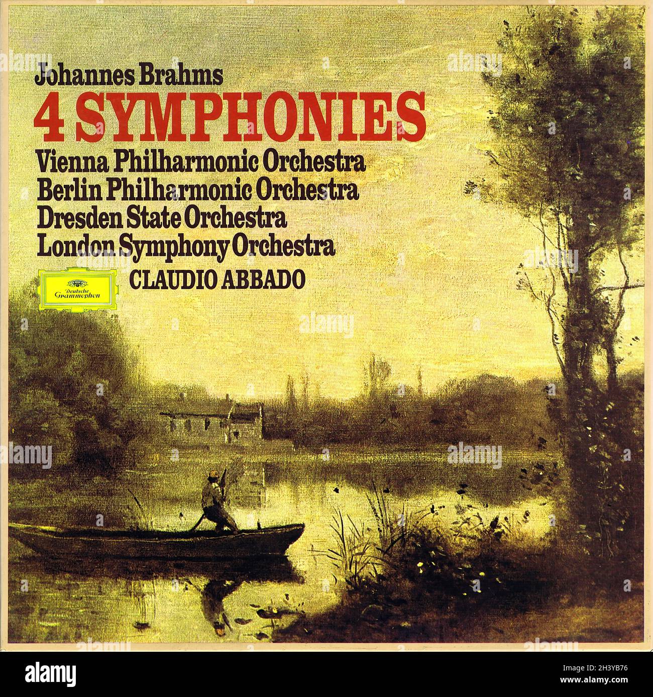 Brahms Symphonies (4) Overtures Variations - Abbado Deutsche Grammophon IPS - Classical Music ...