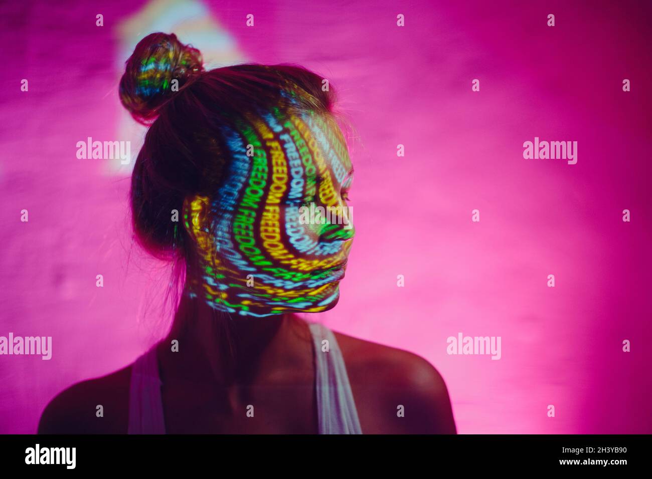 Freedom face hi-res stock photography and images - Alamy