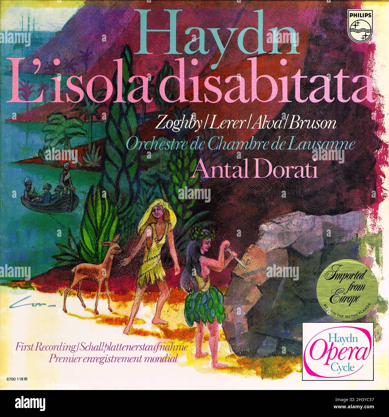 Haydn L'isola disabitata â€¢ The Deserted Island - Dorati Philips ...