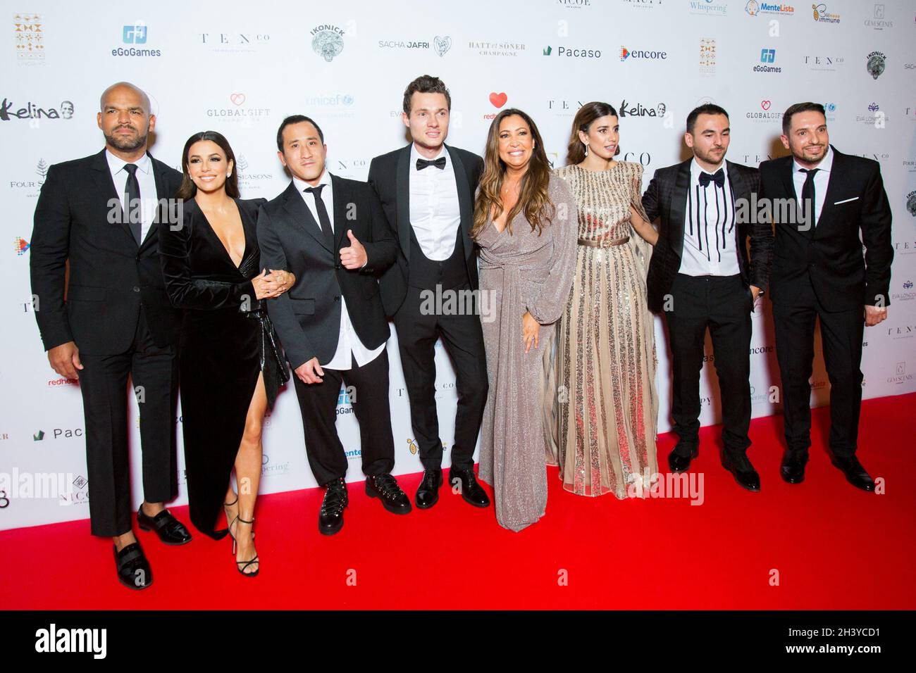 maury Nolasco, Eva Longoria, Maria Bravo, Florian Picasso, Sona ...