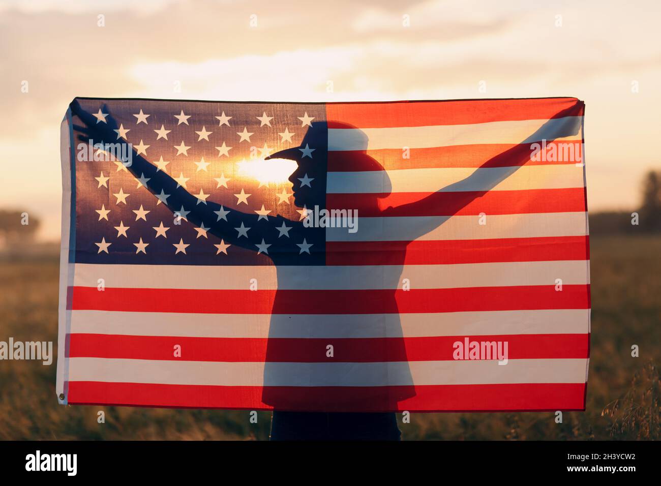 Flag shadow hi-res stock photography and images - Alamy