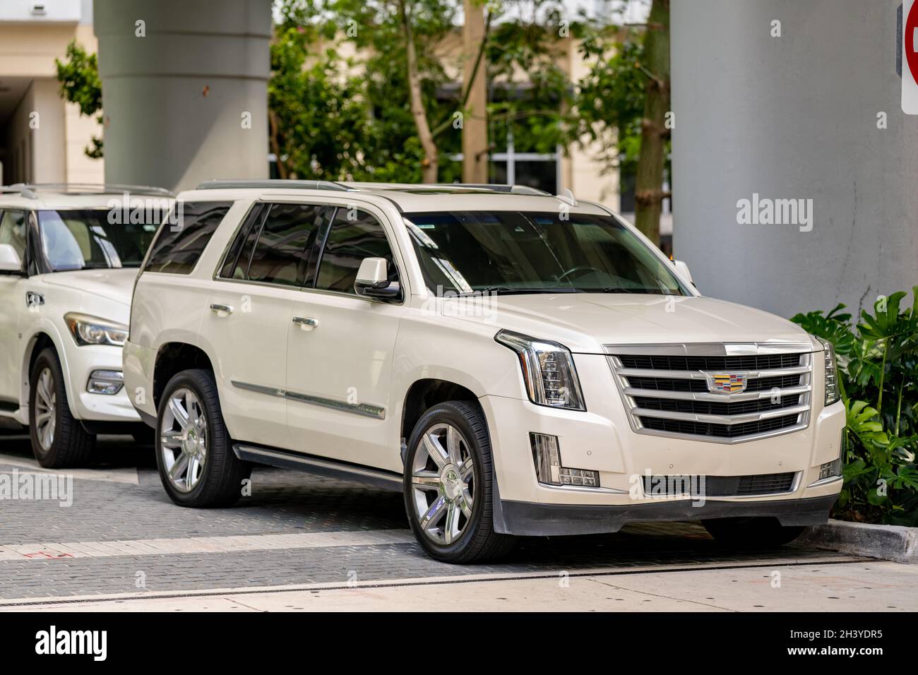 Miami, FL, USA - October 30, 2021: Photo of late model Cadillac ...