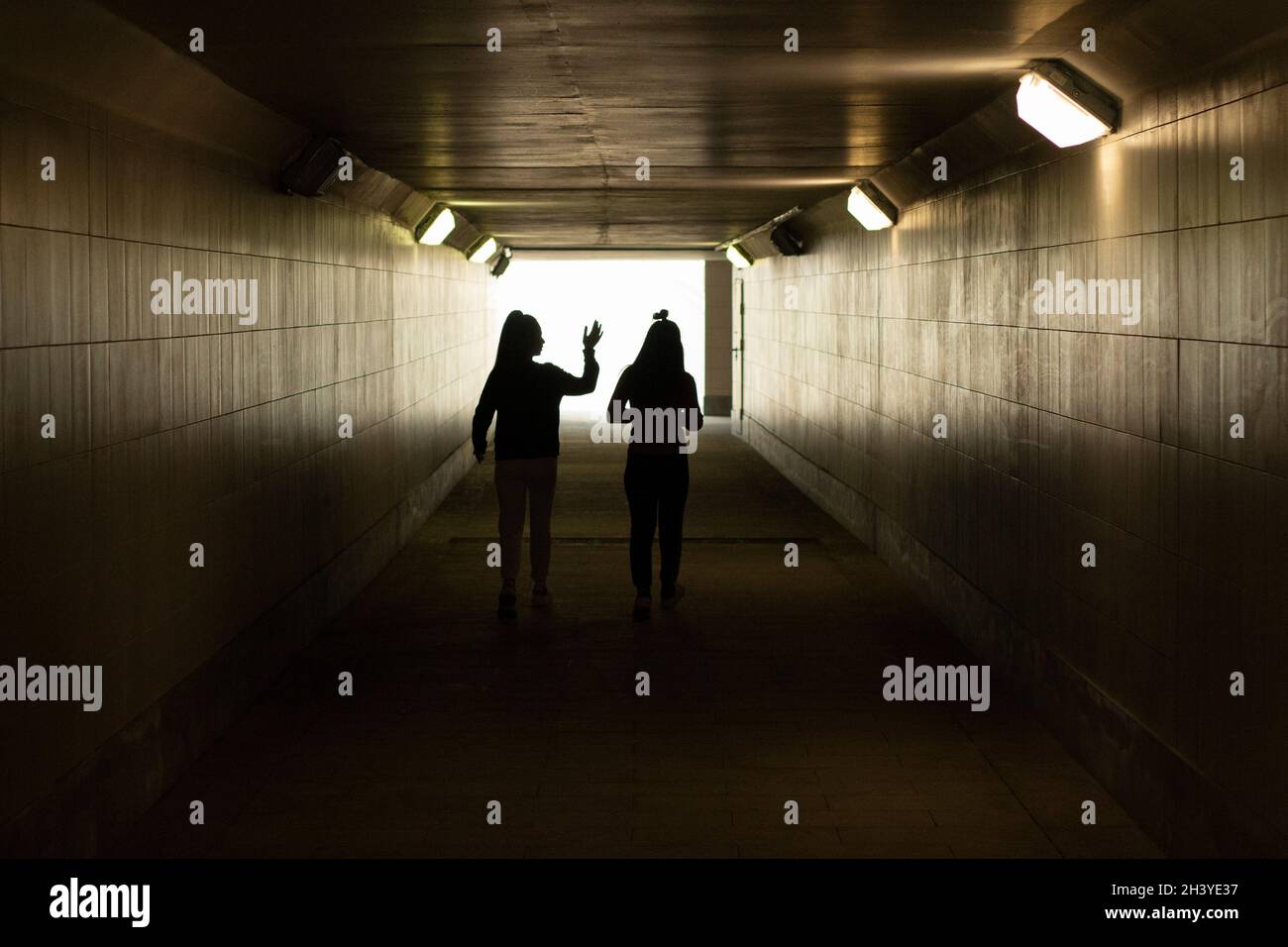 Underground girls hi-res stock photography and images - Alamy