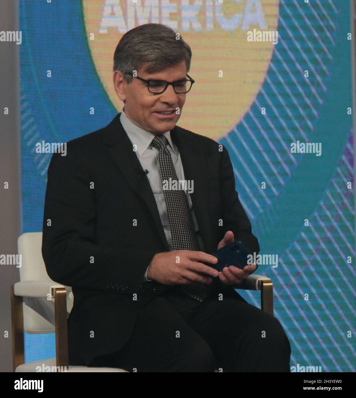 October 29, 2021. George Stephanopoulos, perform on Good Morning ...