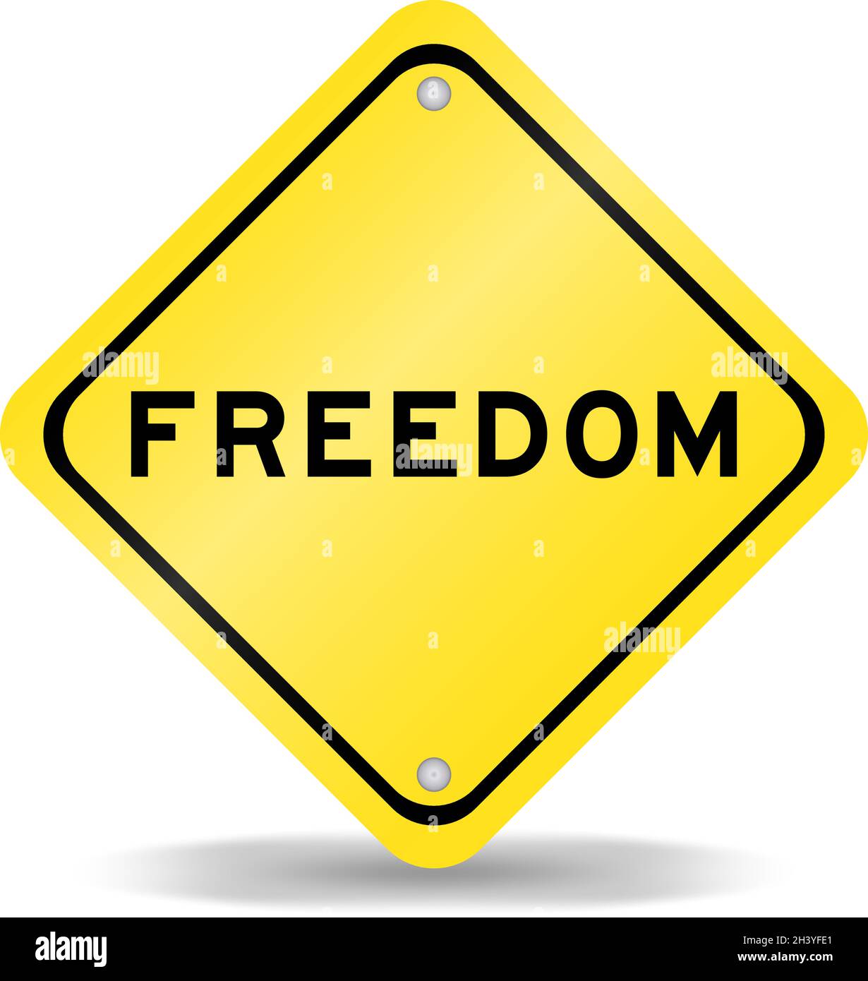 Yellow Freedom Sign Helo Jacket Yellow | Mister Freedom®