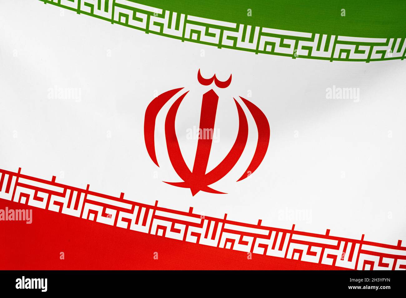 Iranian national official flag hi-res stock photography and images - Alamy