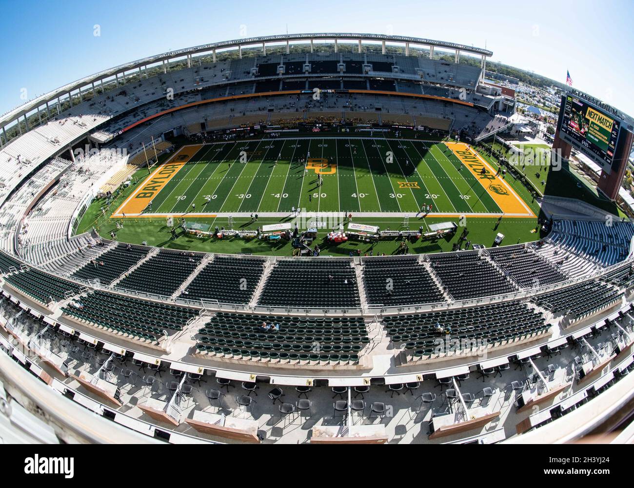 Waco, Texas, USA. 30th Oct, 2021. McLane Stadium before the NCAA ...