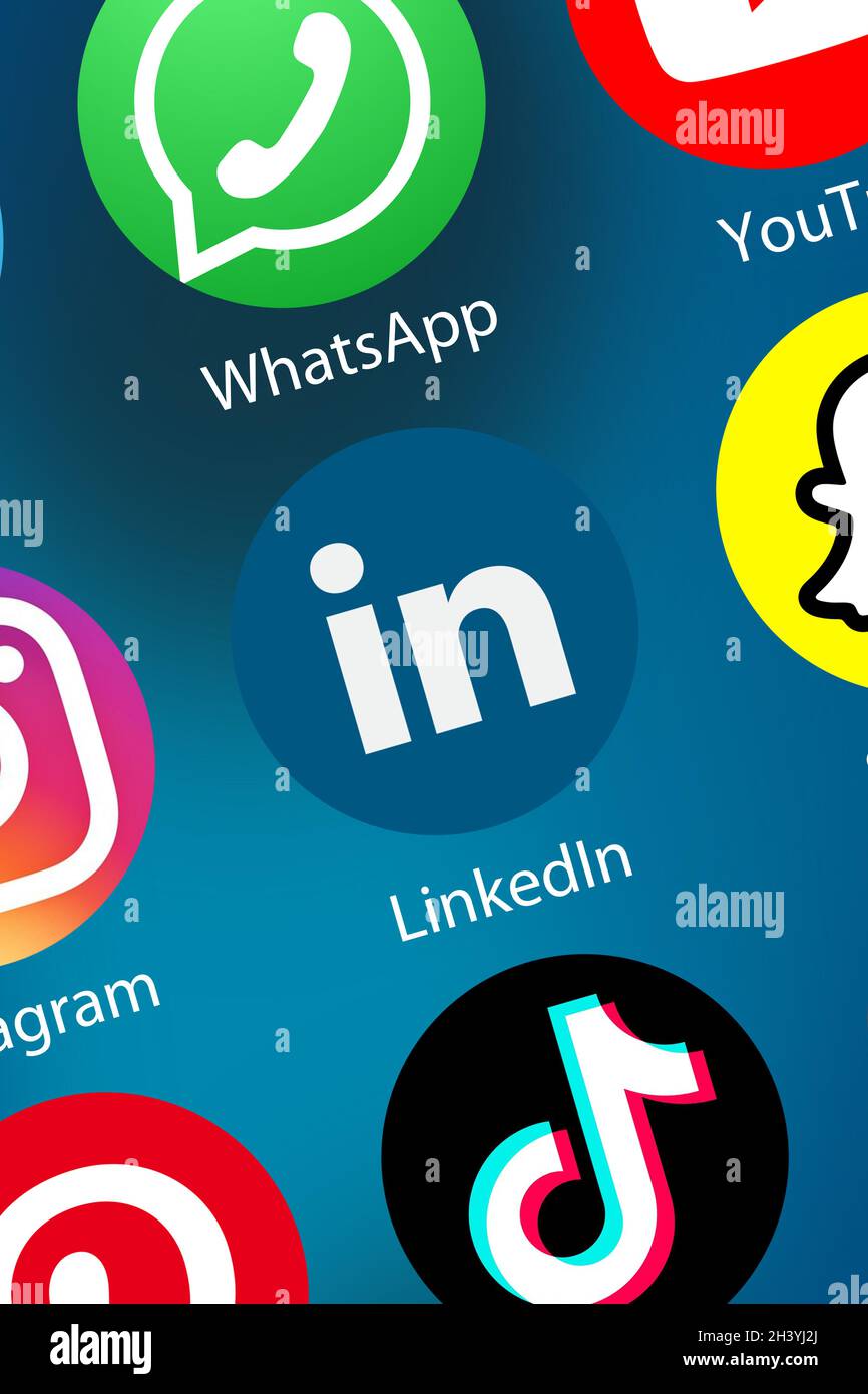 Social Media Icon Linkedin