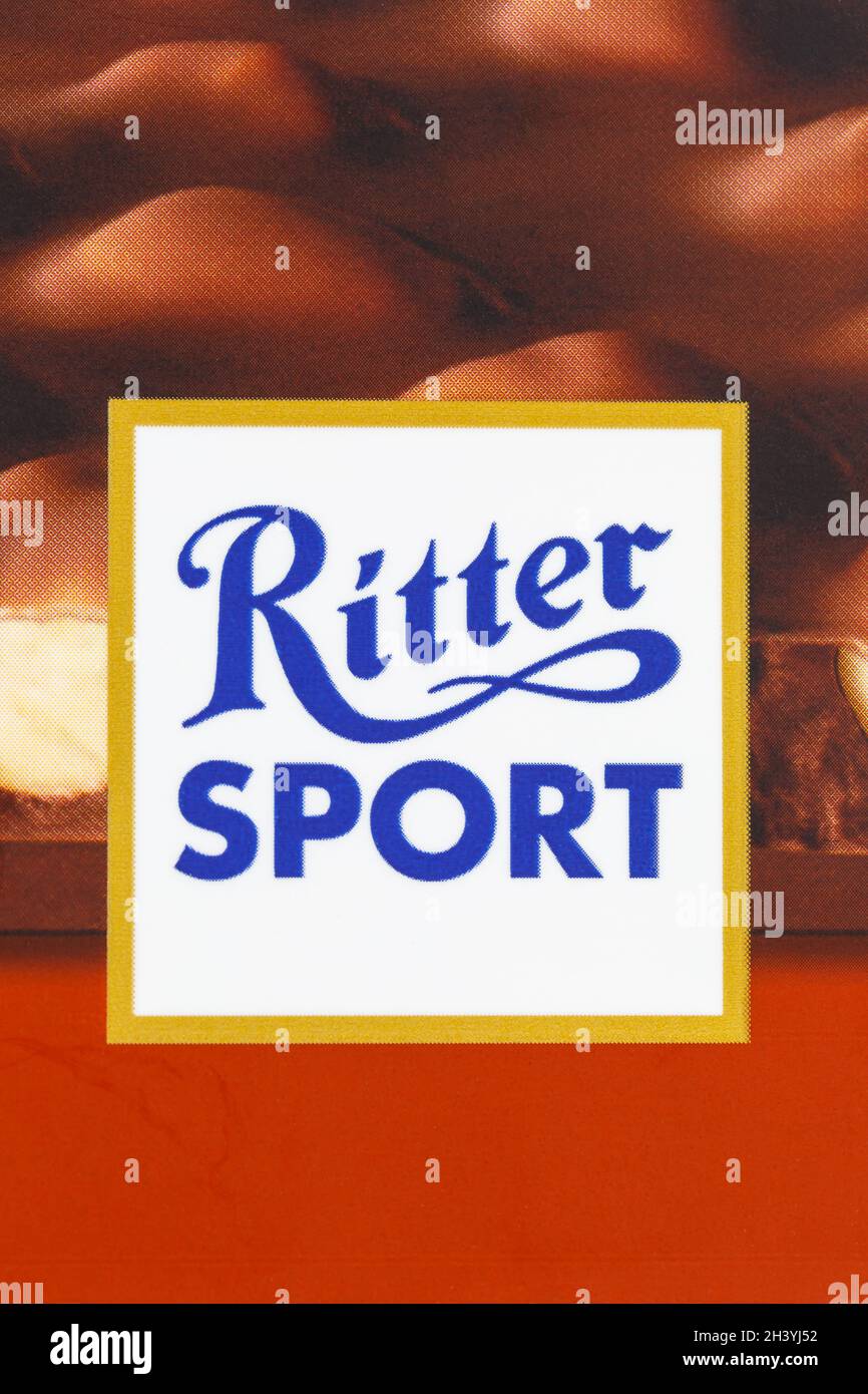 Ritter Sport Chocolate Logo Company Logo Portrait Stock Photo - Alamy