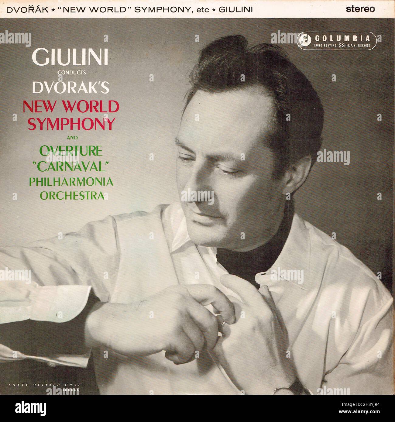 Dvorak Symphony 9 - Carnival Overture - Giulini Columbia UK 1 ...
