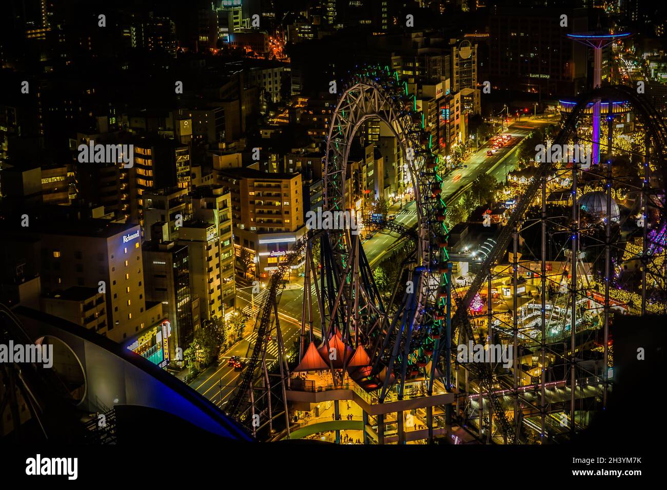 Tokyo night view (from Bunkyo Civic Center Stock Photo - Alamy