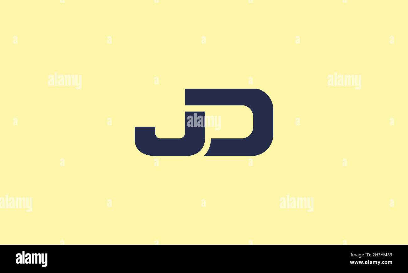 Jd letters Stock Vector Images - Alamy