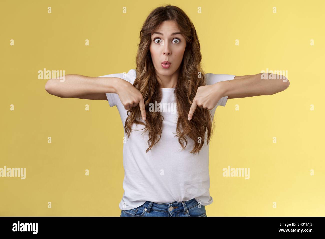 You see that too. Surprised wondered amazed happy astonished funny ...