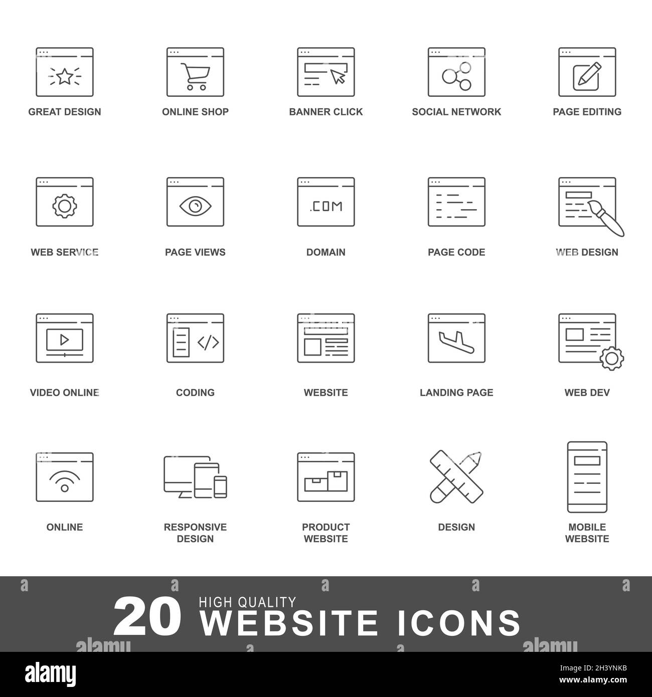 Landing sites Stock Vector Images - Alamy