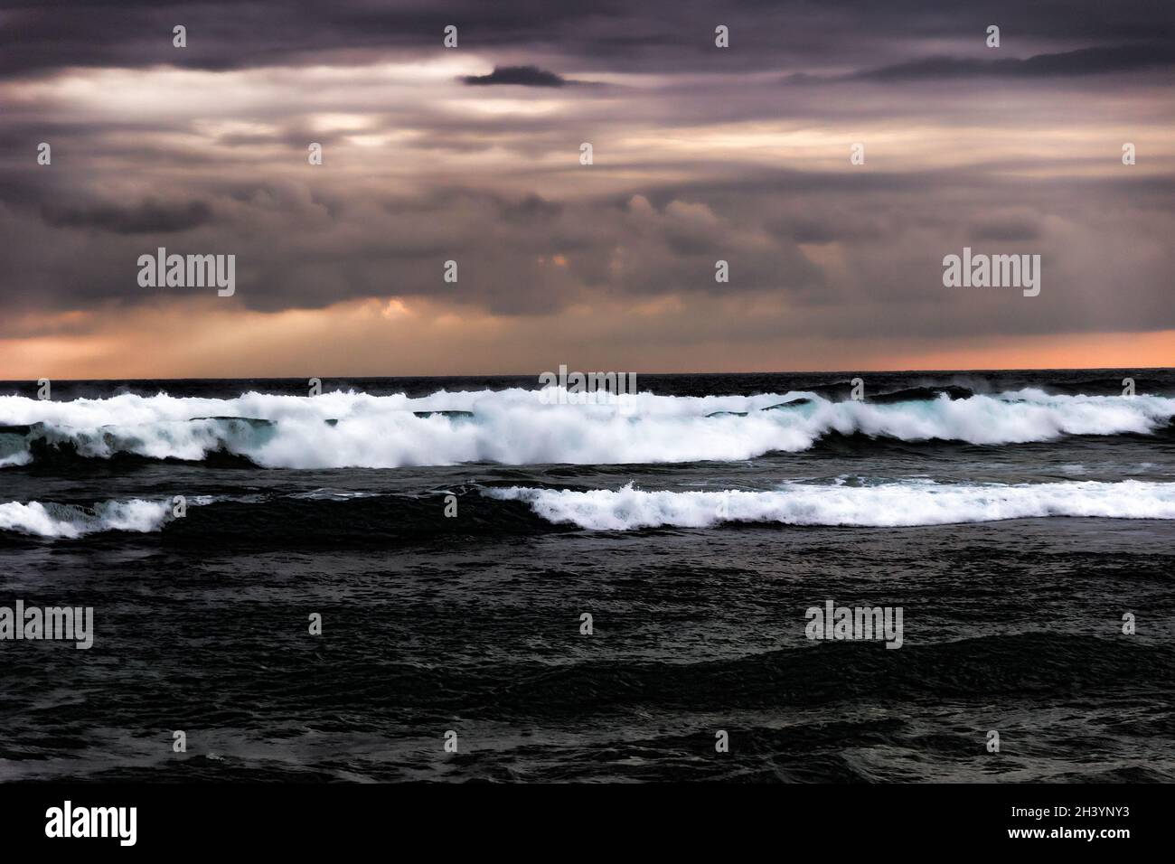 Winter Indian Ocean Stock Photo - Alamy