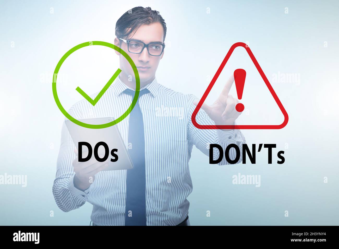 Dos donts button hi-res stock photography and images - Alamy