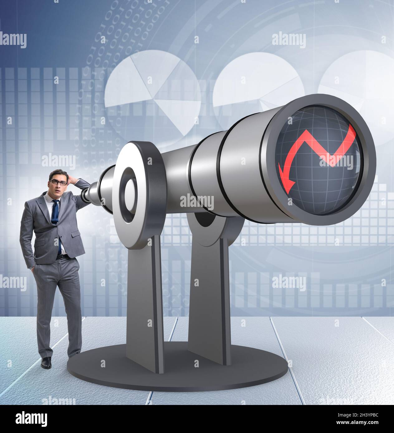 Businessman watching business perspective hi-res stock photography and ...