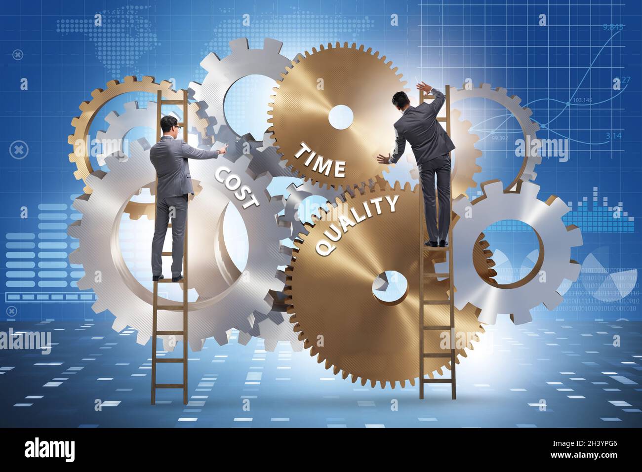 Work process plan diagram efficiency hi-res stock photography and ...