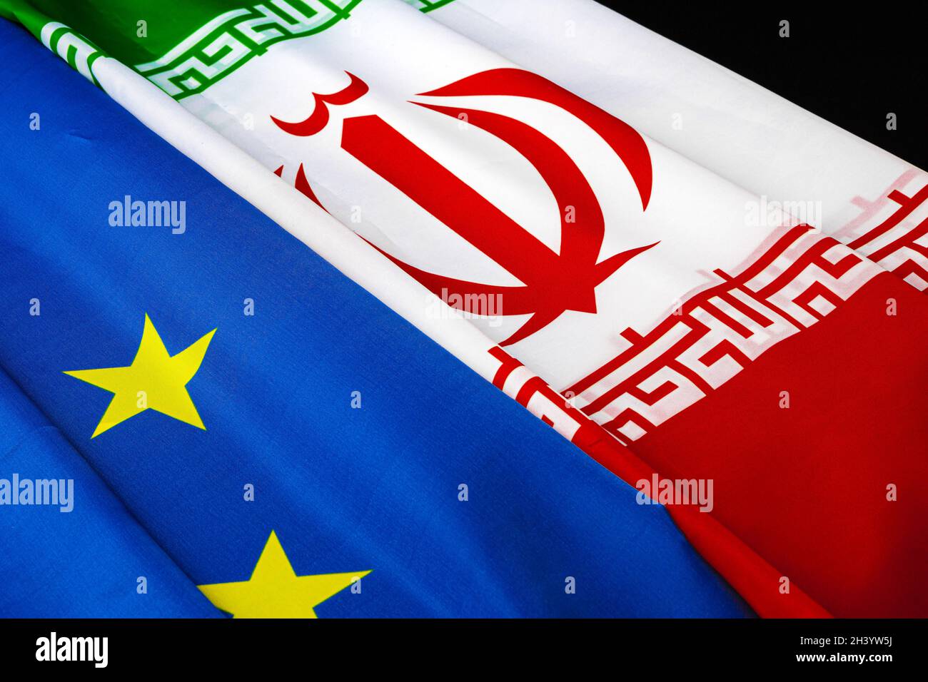 Iran european union flag hi-res stock photography and images - Alamy