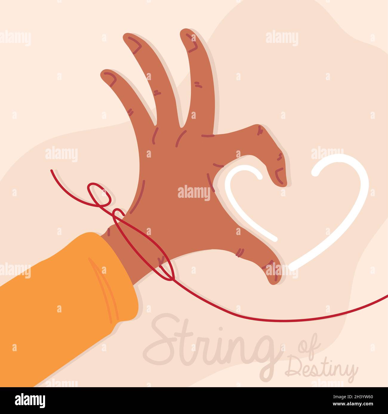 Destiny love Stock Vector Images - Alamy