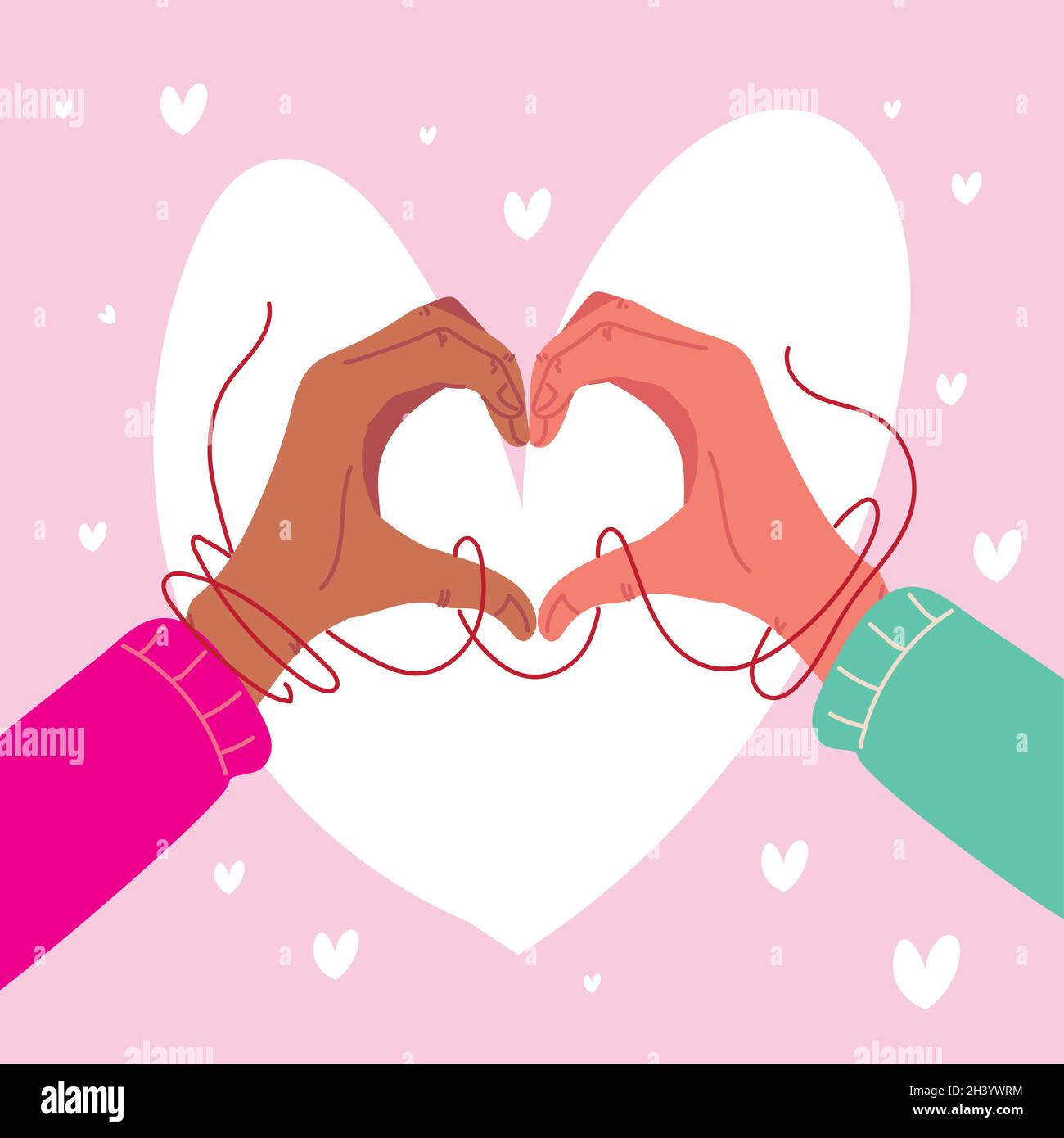 red string of destiny, related Stock Vector Image & Art - Alamy