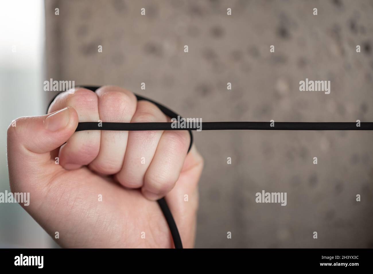 Hand gold plug hi-res stock photography and images - Alamy