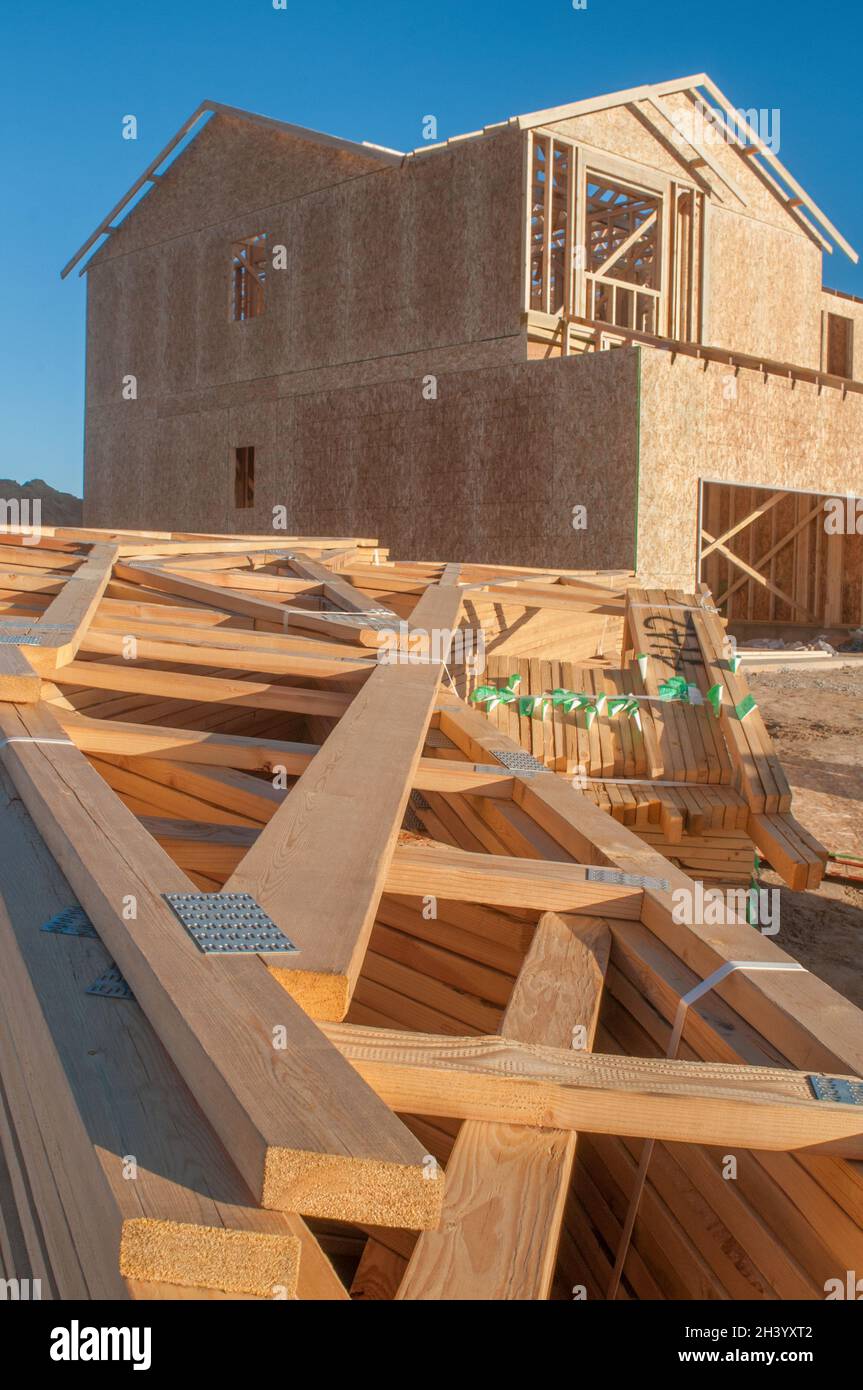 Rafter construction hi-res stock photography and images - Alamy